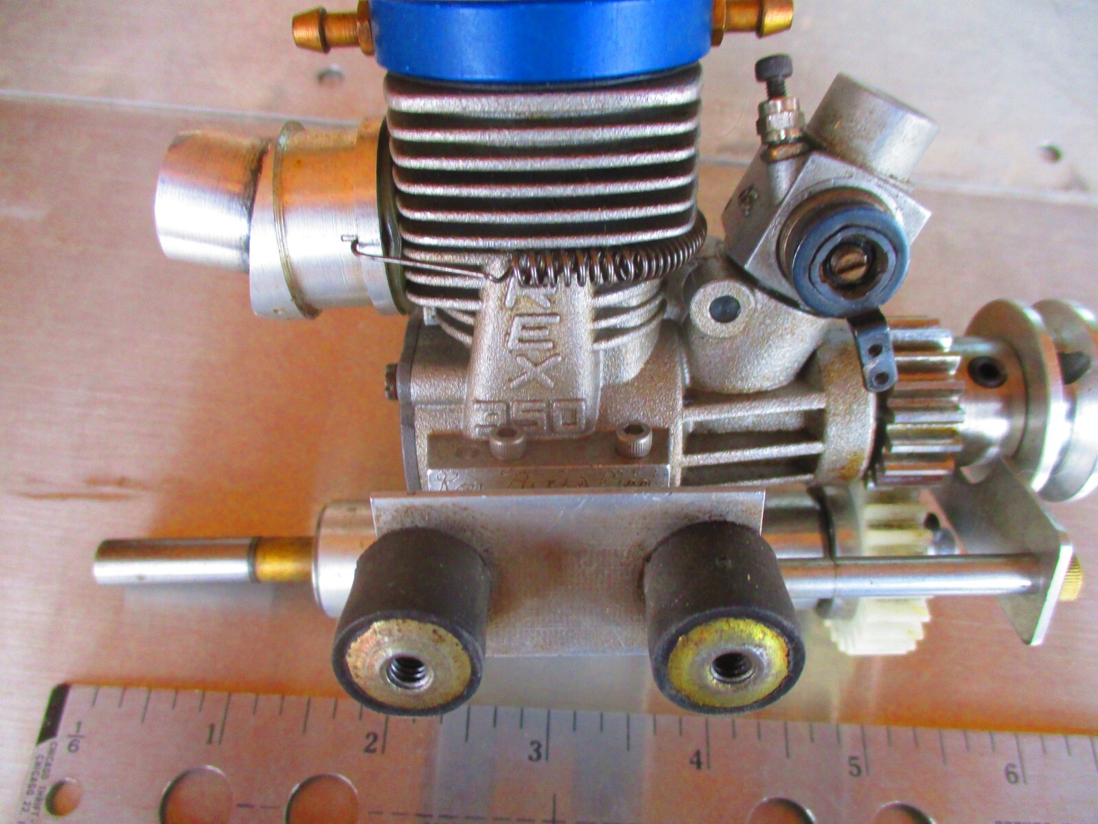 Italian Rossi REX 350 2 Stroke Nitro Marine Engine Model Boat Hydro ...