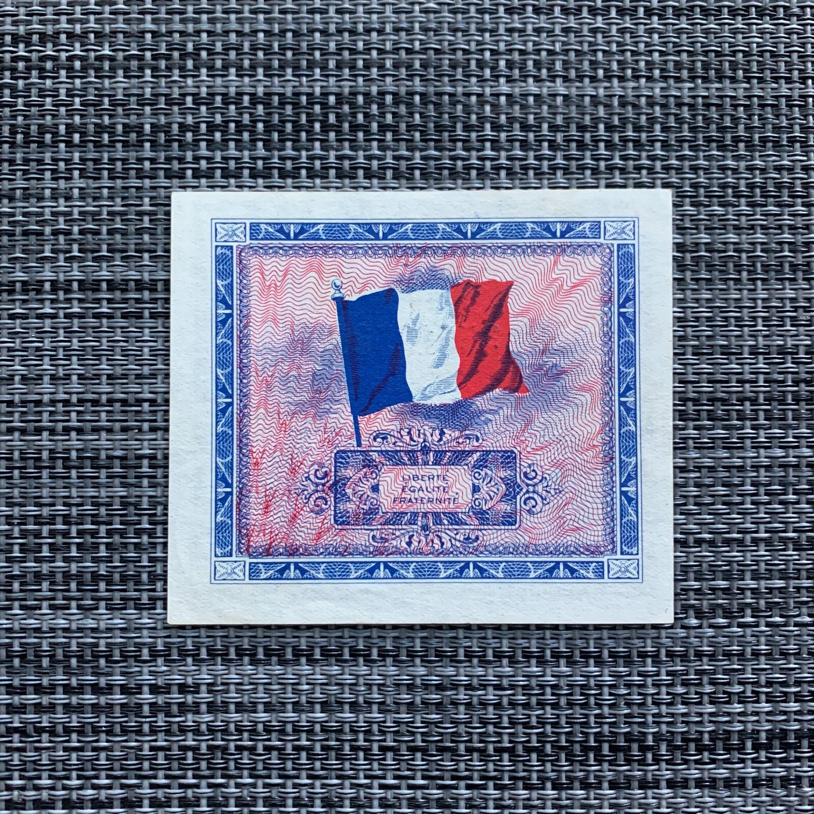 WW2 French 5 Franc 1944 (Allied Occupation Currency) France Banknote ...