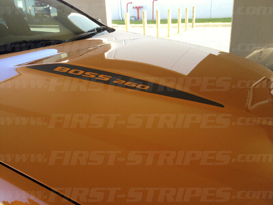 FORD BA / BF FALCON XR8 GT ' Bonnet Bulge Decals ' BOSS 260 290 Sticker ...