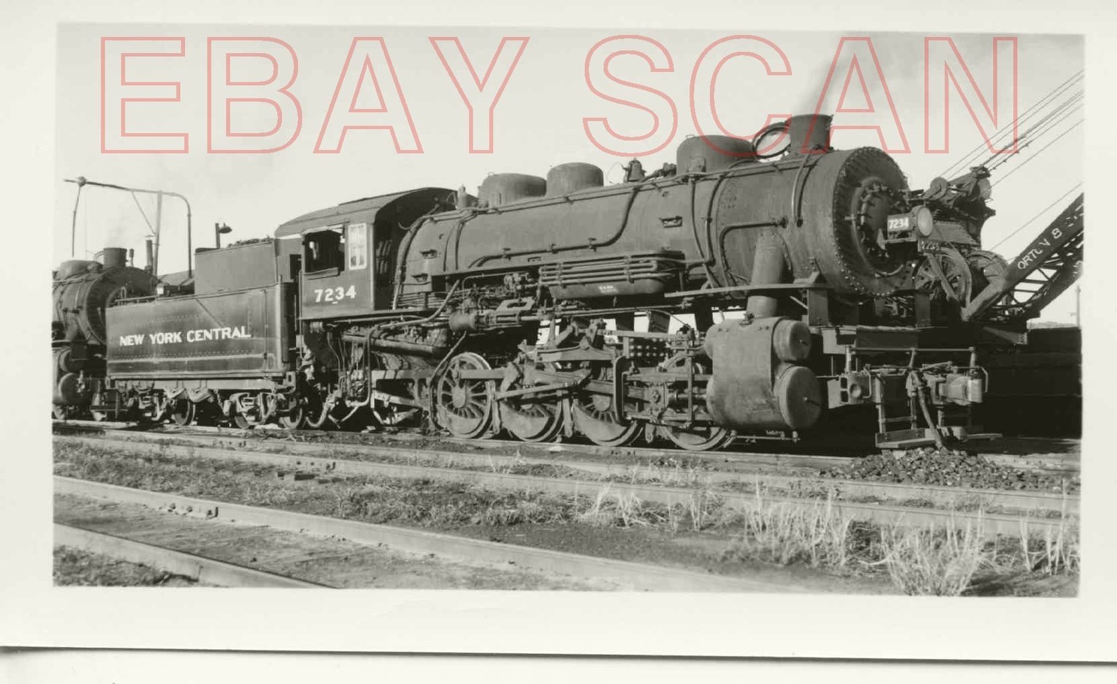 8A600S RP 1953 NYC NEW YORK CENTRAL RAILROAD 0-8-0 ENGINE #7234 | eBay