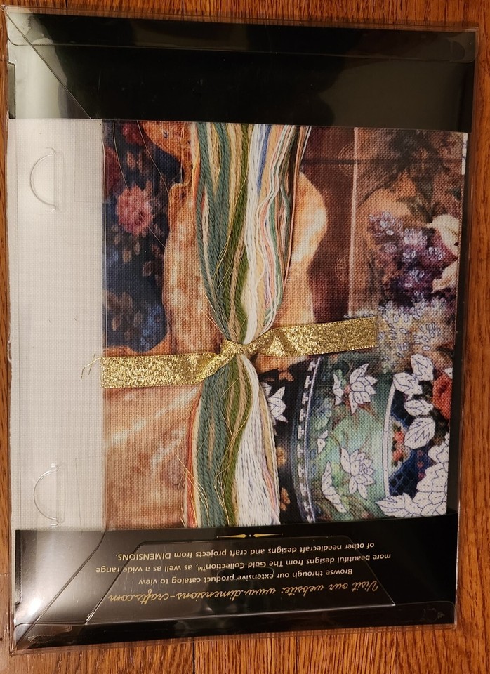 New The Gold Collection Dimensions Oriental Splendor Crewel Kit 20”X14 ...