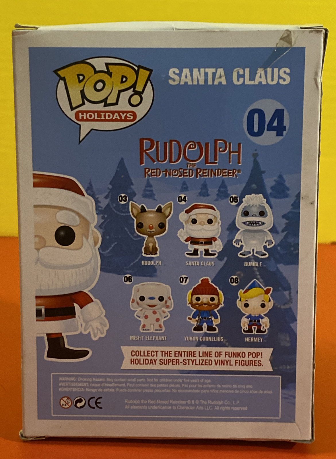 Funko Pop! Santa Claus #04 Holidays Vaulted Retired Rare Rudolph | eBay