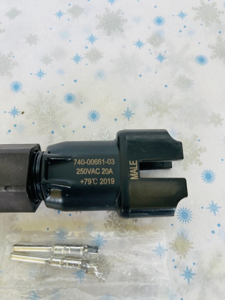 Enphase 740-00661-03 250VAC 20AMP Photovoltaic Connector Male Q-Conn ...