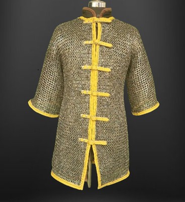 Titanium Chainmail shirt , Short sleeve Hauberk , Titanium chainmail ...