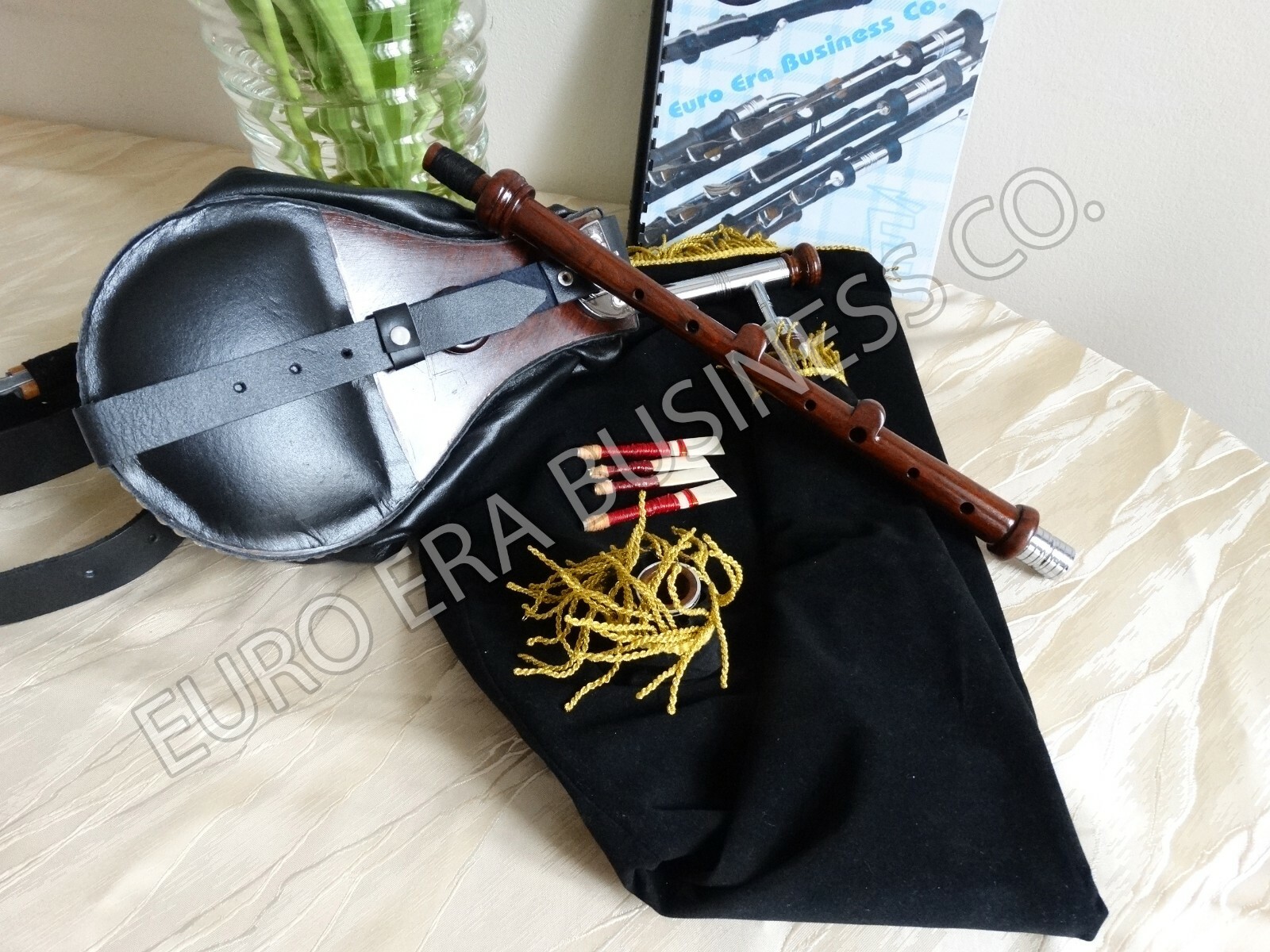 New Irish Uilleann Practice Set , Irish Uilleann Pipes ,Irish Uilleann ...