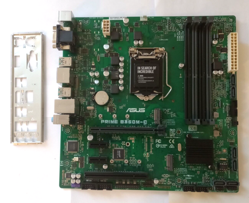 ASUS PRIME B360M-C/CSM LGA1151 DDR4 Intel B360 Chipset mATX Motherboard ...