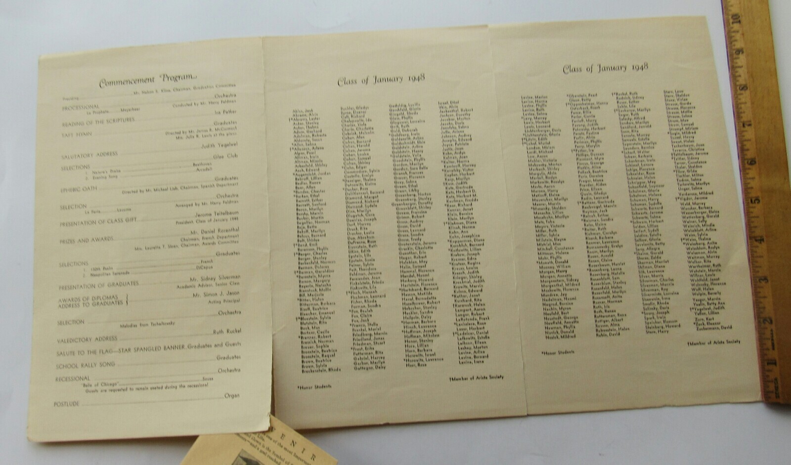 William Howard Taft High School Senior Yearbook c1948 Lot Bronx New ...