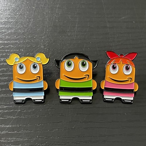 Amazon Peccy Pin Set PowerPuff Girls Amazon Employee Pins 90s Cartoons ...