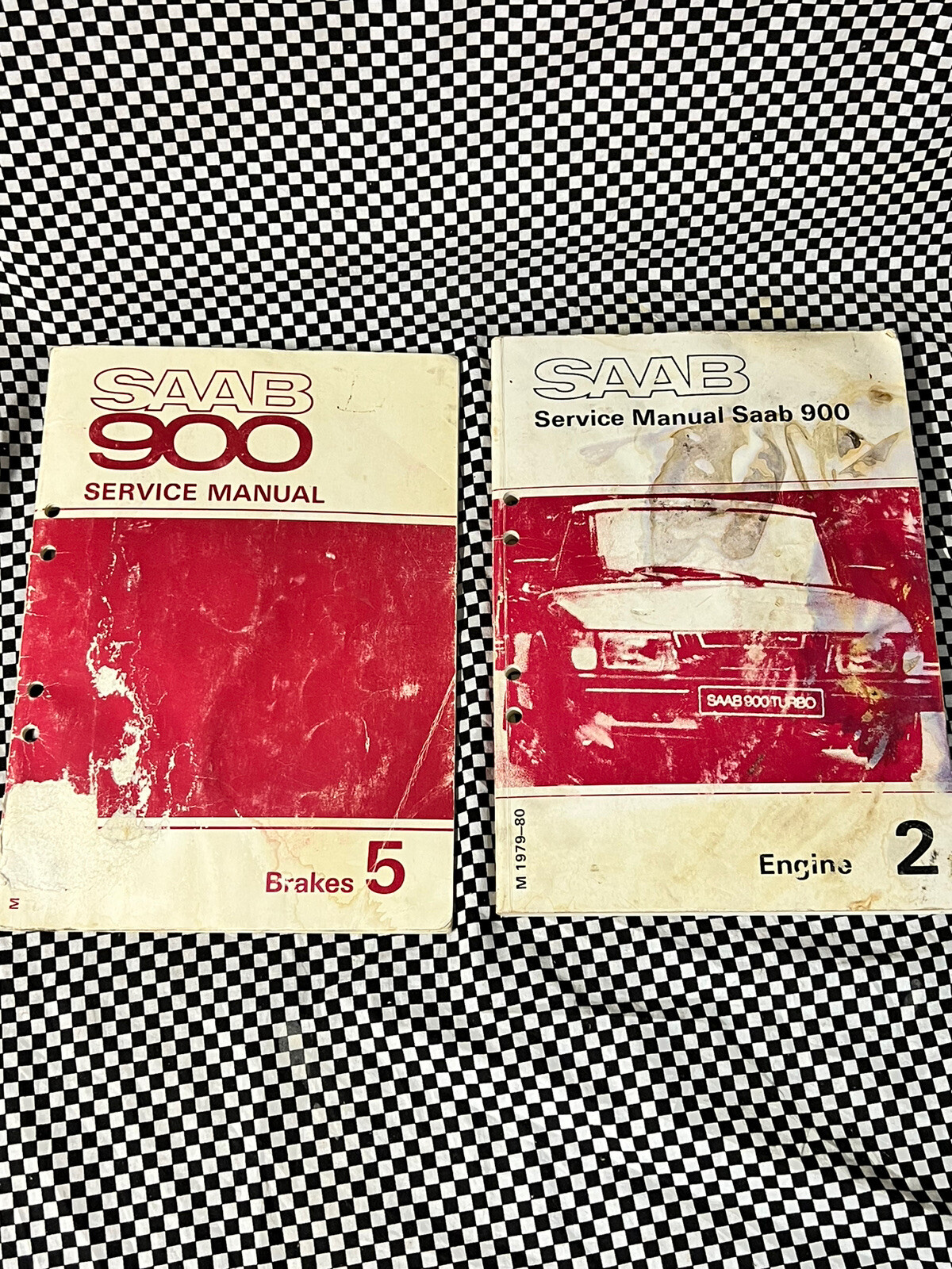 2- 1979 1980 Saab 900 Service Manuals Brakes Engine | eBay