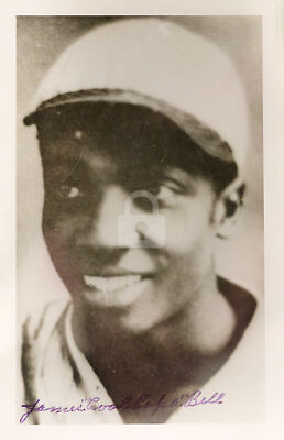 James Cool Papa Bell Baseball Player Signed RPPC Photo Postcard Copy | eBay