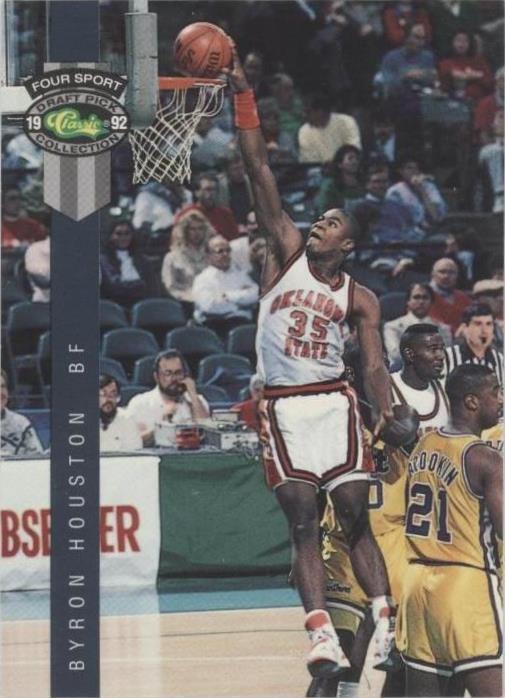 1992 Classic Four Sport Draft Pick Collection - Byron Houston #43 (RC ...