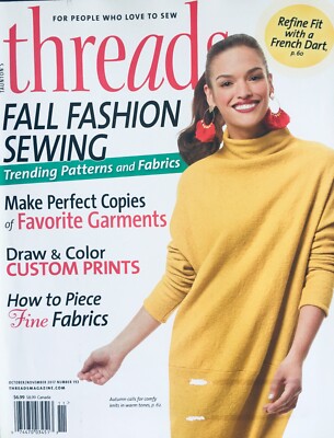 Threads October November 2017 Number 193 FALL FASHION SEWING TH029 | eBay