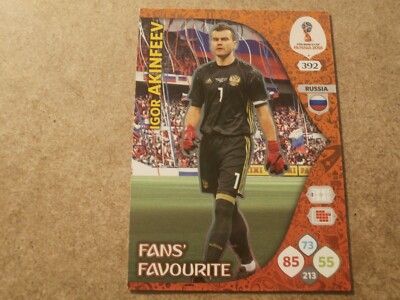 IGOR AKINFEEV (RUSSIA), FOOTBALL TRADING CARD PANINI #JT29 | eBay