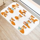 Cartoon fox Door Mat Indoor Hallway Balcony Mats Velvet Living Room ...