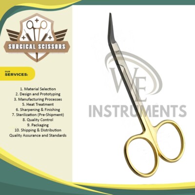 Converse Graefe Nasal Scissors, 10cm – Angled Upward for Precision ...