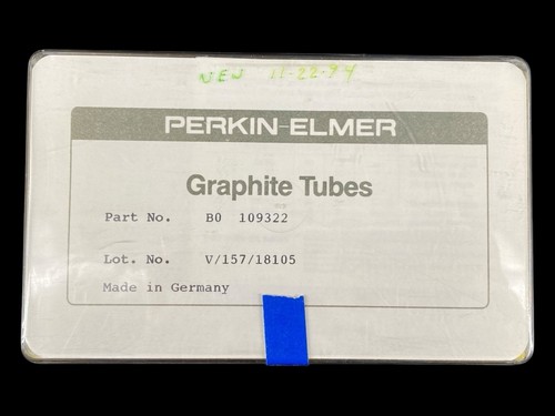 26pc PerkinElmer Graphite Tubes Part No. BO 109322 Germany EX+ | eBay