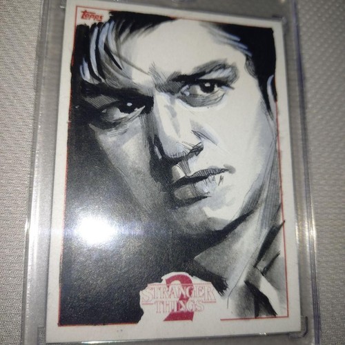 Stranger Things 2 Steve Harrington Sketch Card | eBay