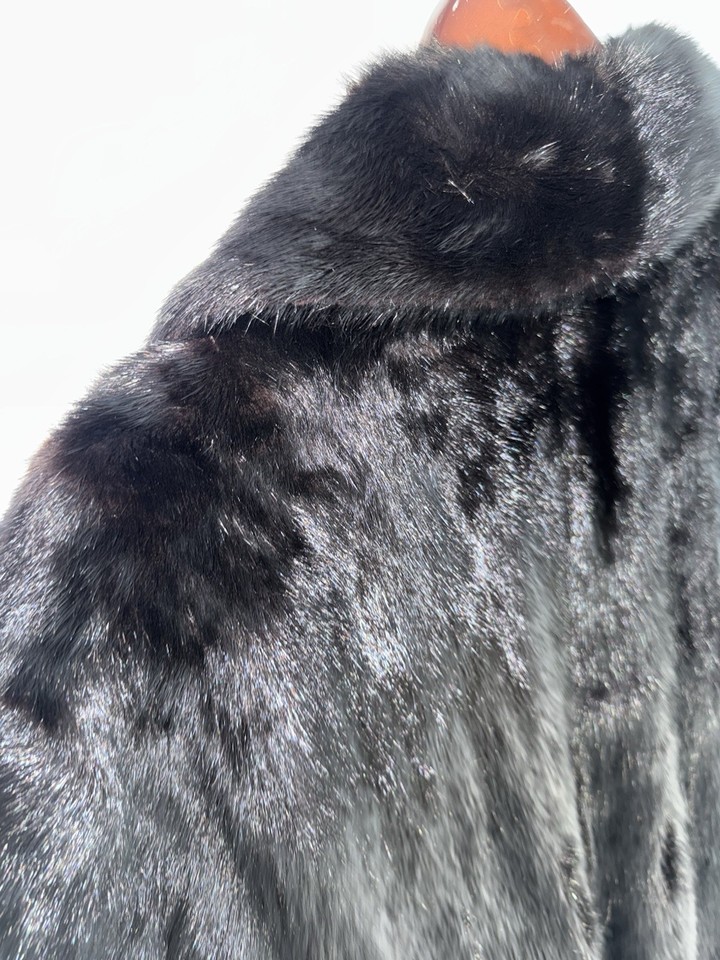 Size 42 Real Mink Authentic Fur Men’s Full Length Real Mink Fur Coat ...