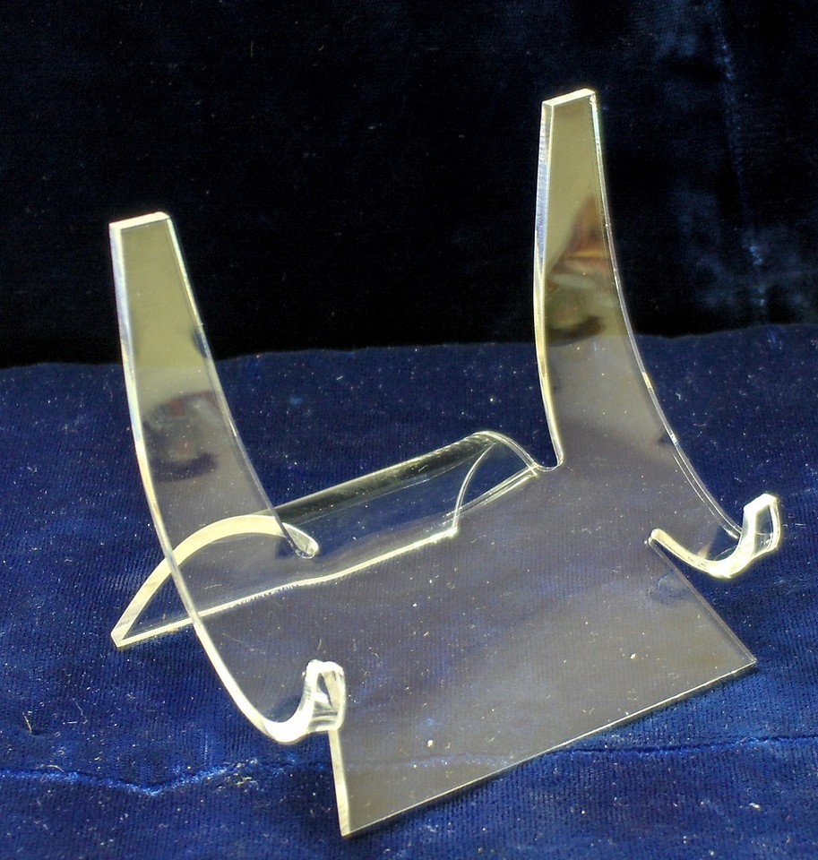 3-7/8 " LARGE ACRYLIC EASEL DISPLAY STAND SEA SHELL DECOR REEF CORAL | eBay