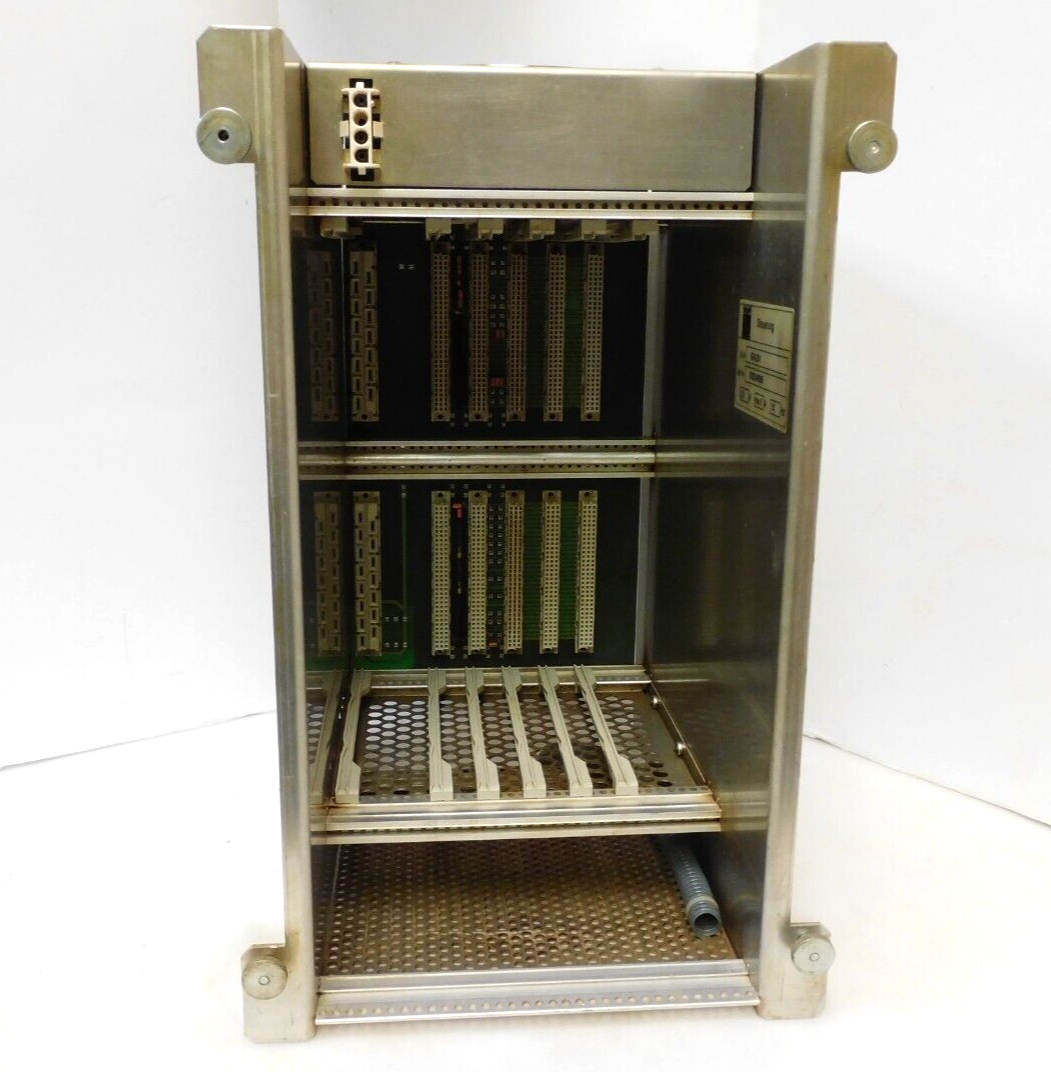 SIEMENS TRUMPF STEUERUNG PLC CHASSIS RACK 222584 TASC 200 924291 ...