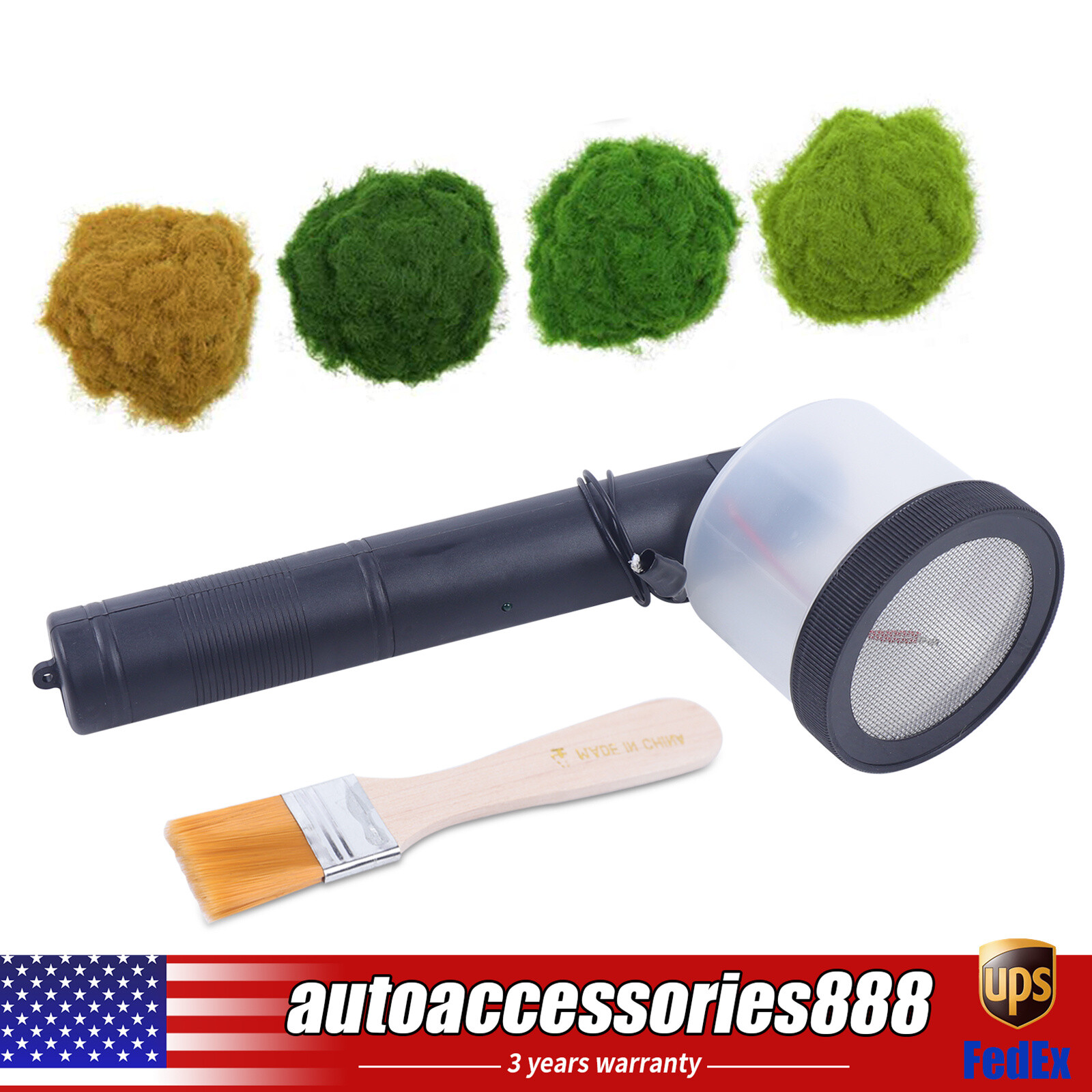 Garden Decorate Static Grass Flocking Applicator Advanced Diorama Model ...