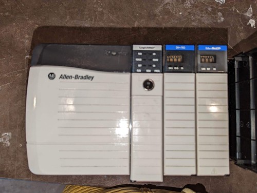 Allen Bradley Rack with Control Logix 5563 Processor,DH/RIO and ...
