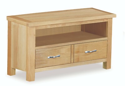 Light Oak Small 1 Drawer TV Unit / Small Tv Unit / Oak Tv Stand / Oak ...