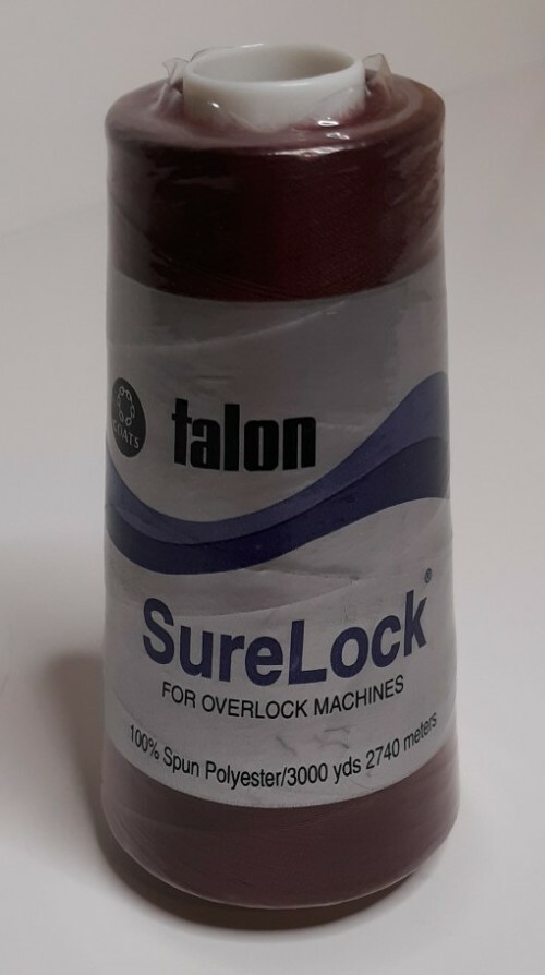 New Talon Surelock Overlock Machine Thread Burgandy 3000 Yards | eBay