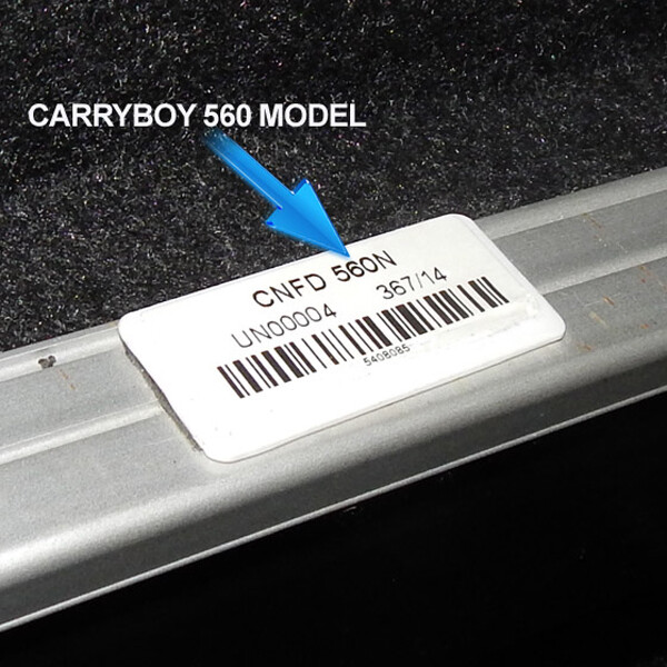 Carryboy 560 Hardtop Replacement Rear Door Handle & Lock with Keys (RKE ...