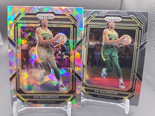 Ezi Magbegor - 2023 Prizm WNBA - Cracked Ice And Base #71 - Storm | eBay