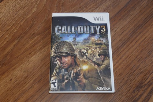 Call of Duty 3 (Nintendo Wii, 2006) - Game & Case - No Manual ...