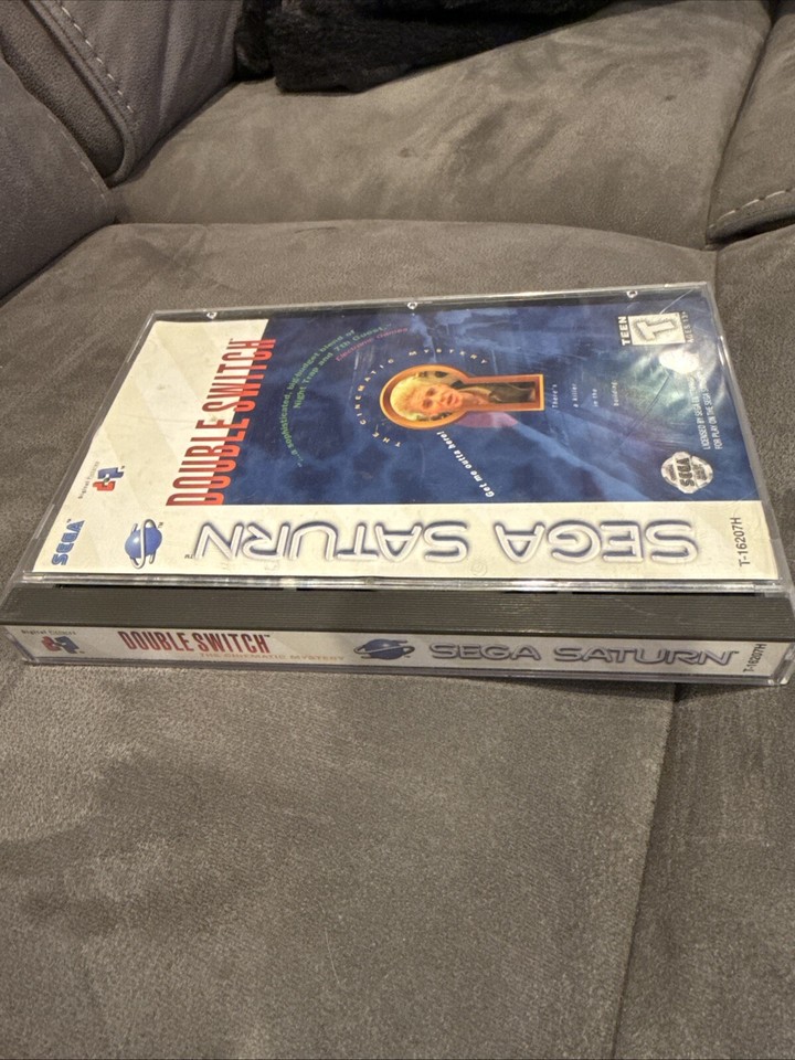 Sega Saturn Double Switch Long Box 2 Disc Complete | eBay