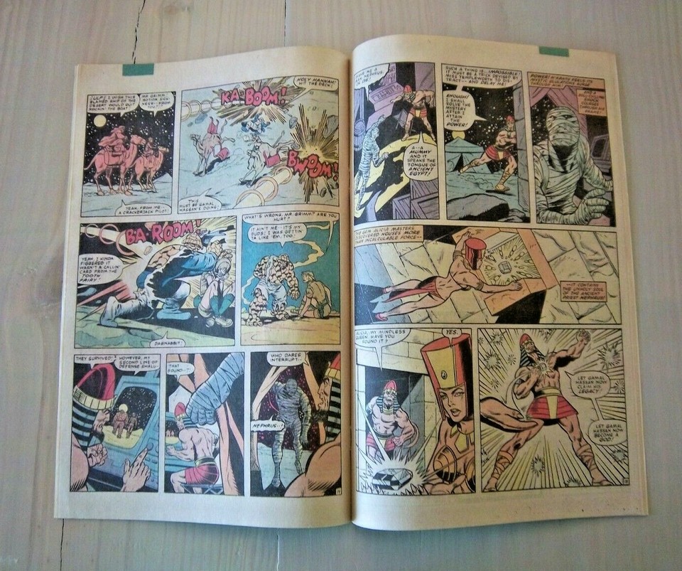 Marvel Two In One #95 The Thing & The Living Mummy - Marvel Comics 1983 ...