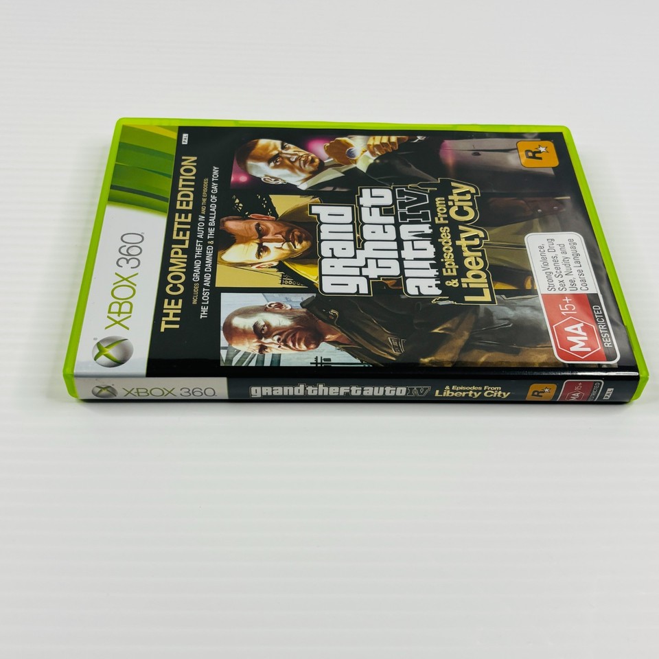 Grand Theft Auto IV GTA 5 The Complete Edition Xbox 360 PAL Map ...