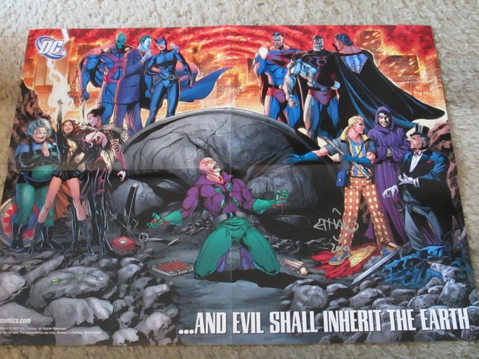 DC COMICS; JACK KIRBY'S THE HUNGER DOGS PROMO POSTER FROM 1984 VERY ...