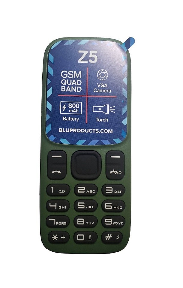 BLU Z5 Z210 1.8" 2G Cell Phone 32MB VGA GSM Unlocked Dual SIM | eBay
