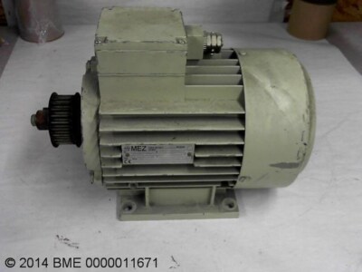 Mez Electric Ac Motor, 1.1 Kw, 930 Rpm, 400/230 Volts, Ip 55 Encl, | eBay