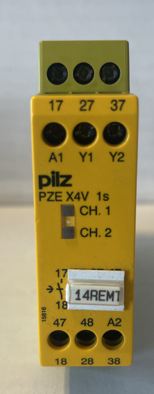 Pilz PZE X4V 1/24VDC 4n/o fix ID#'s 774581 & 118494 Used | eBay