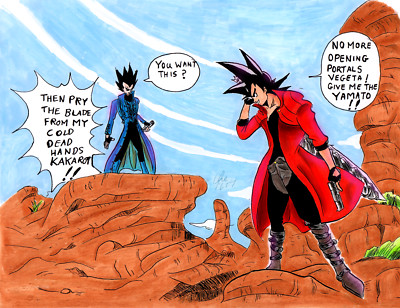 Dragon ball Z x Devil May Cry Original Color by Che Bureiku | eBay