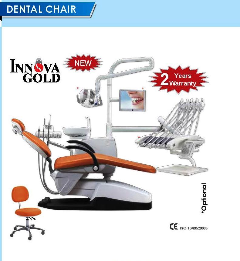 INNOVA GOLD LED Dental Chair overhead delivery unit V3 Led F/O inbuit ...