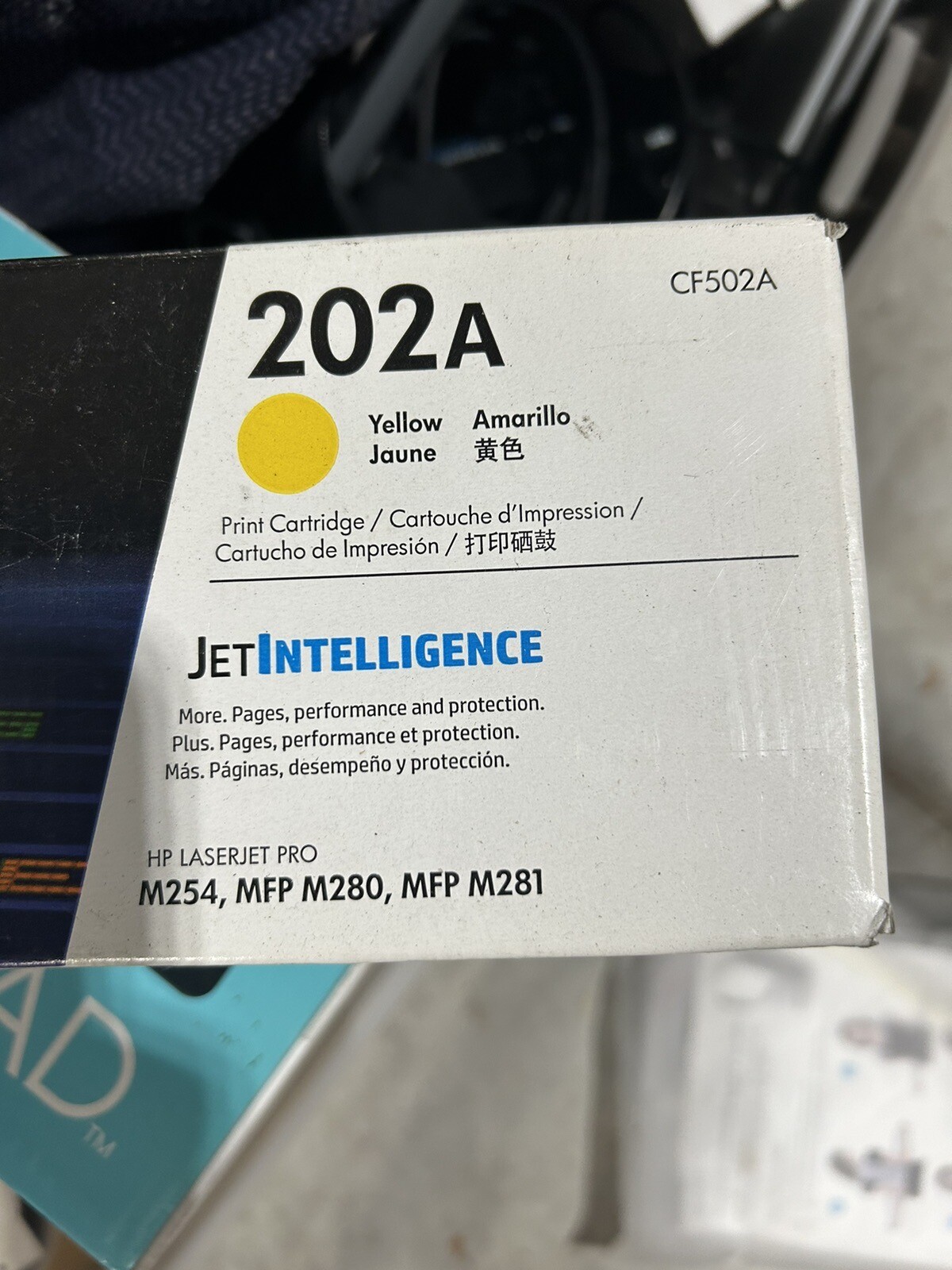 HP 202A MAGENTA LaserJet Toner Cartridge / genuine CF500AM for sale ...