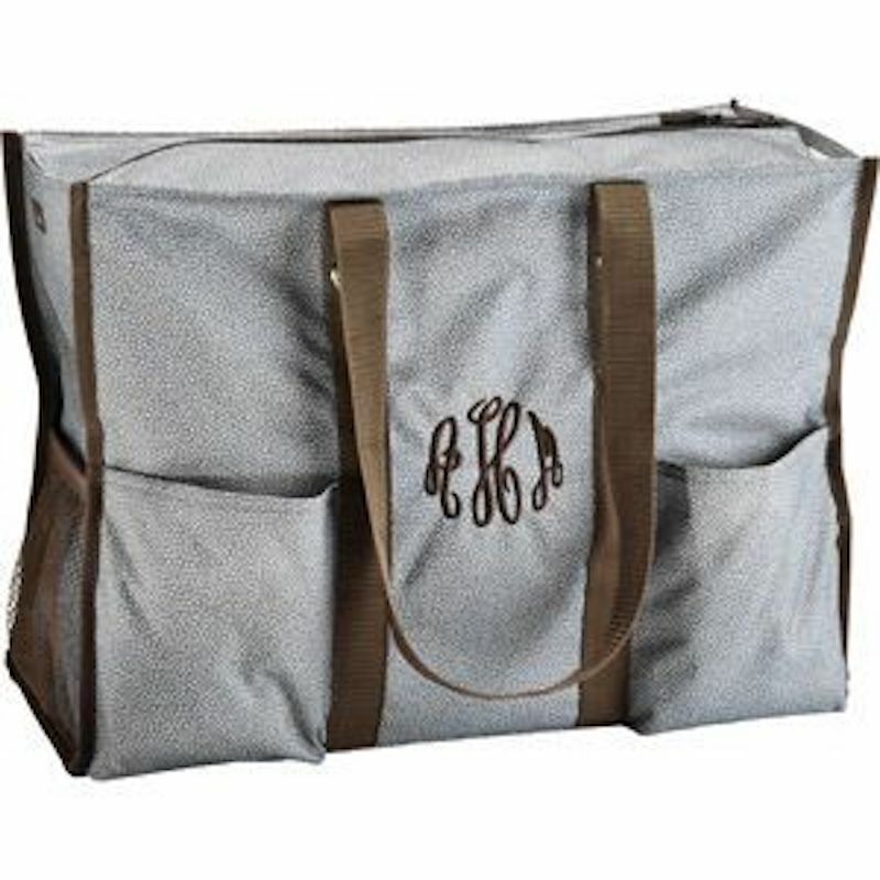 Thirty One Super Organizing Zip Top Utility Beach tote bag 31 gift More ...