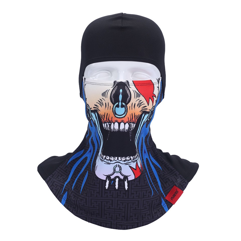 Scary Balaclava Ski Face Mask Halloween Ghost Skull Full Face Mask for ...