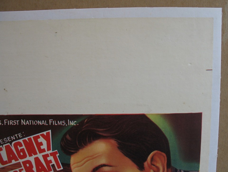 EACH DAWN I DIE (1939) Belgian Poster on Linen, James Cagney, George ...