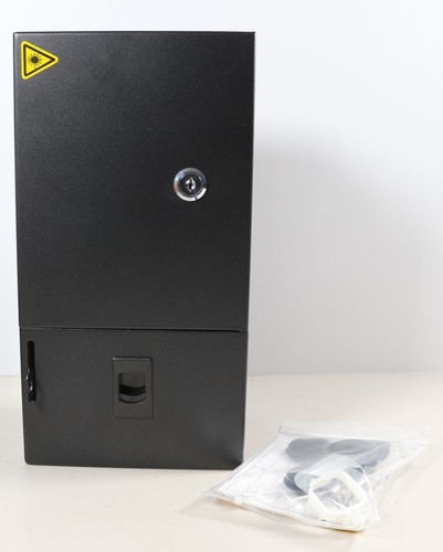 Wallmount Fiber Cabinet Enclosure Locking 2-Slot AMW2 For LGX Modules ...