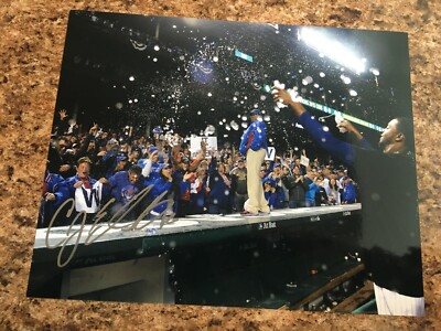 C.J Edwards Signed 8x10 Photo Chicago Cubs Autograph | eBay