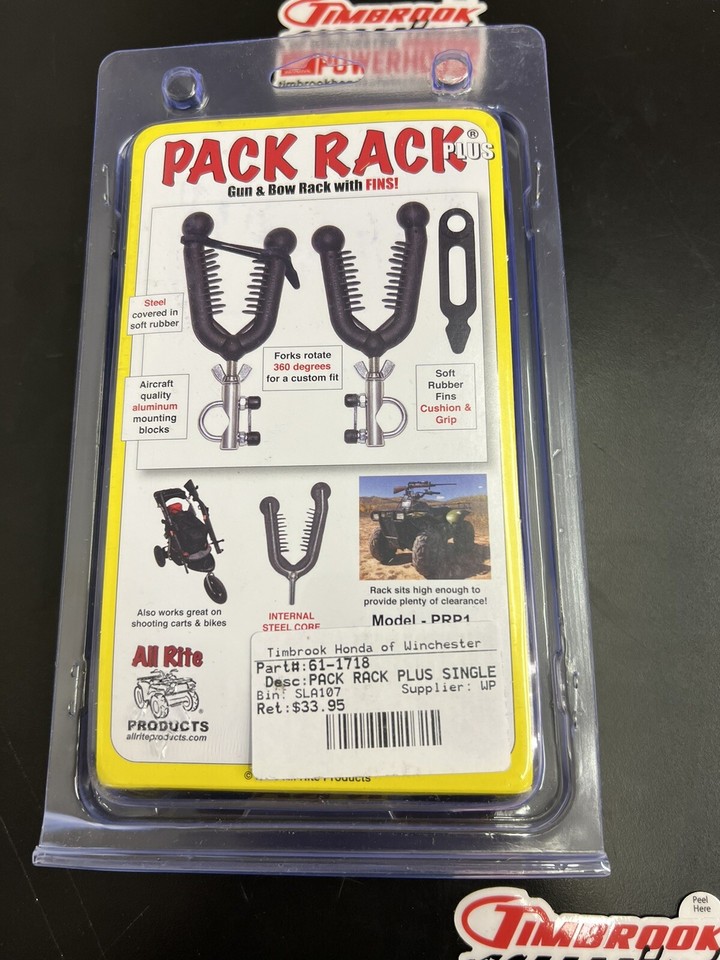 All Rite Pack Rack Plus ATV Gun/Bow rack PRP1 | eBay
