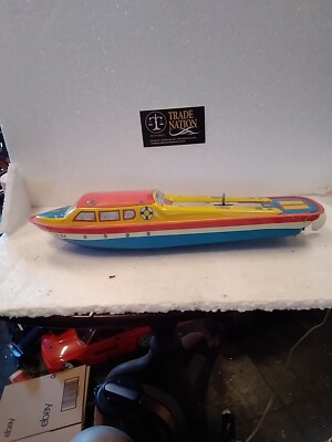 Ohio Art Cabin Cruiser Tin Boat (M) | eBay