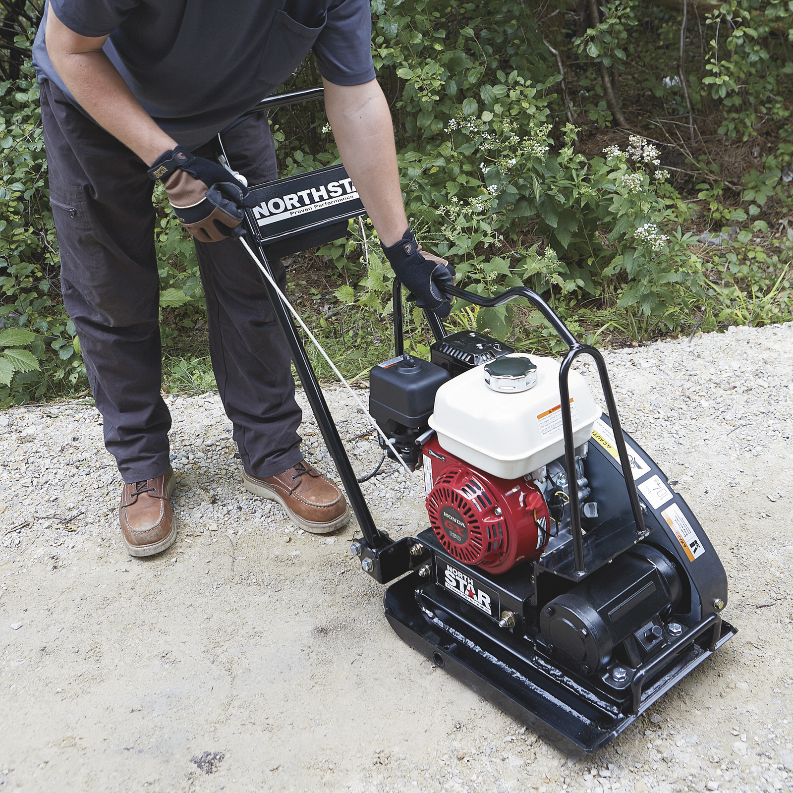 North Star NS_JPC-60 Plate Compactor with Honda GX160 Engine for sale ...