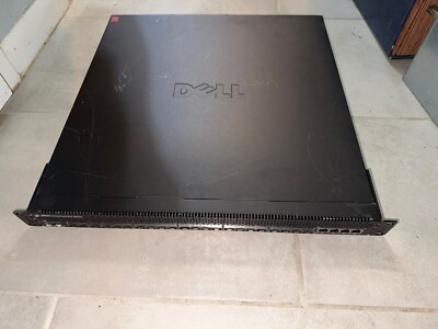 DELL POWERCONNECT 8024F 24-Port SFP+ 10 Gigabit Switch W/2- AC power ...